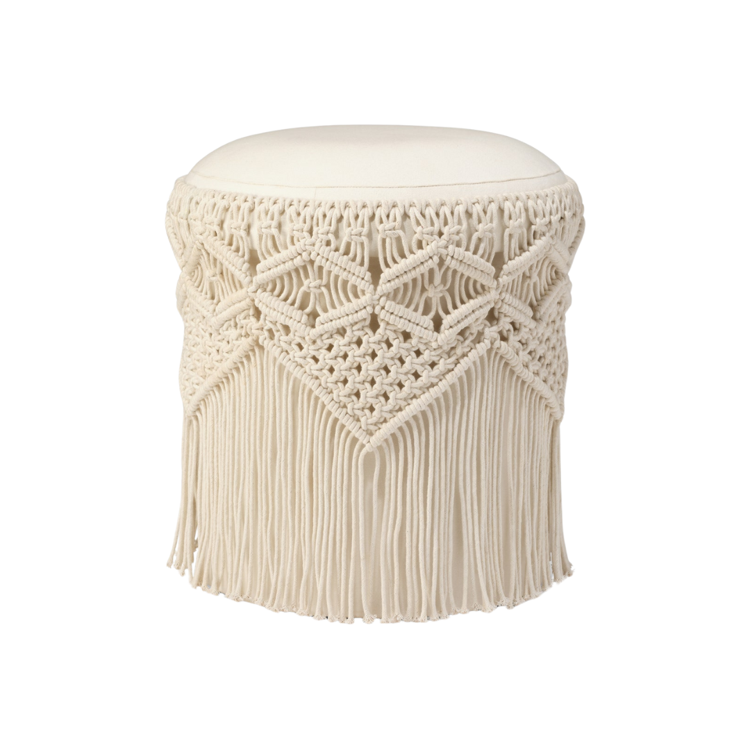 Hassock Stool – Black Rooster Decor