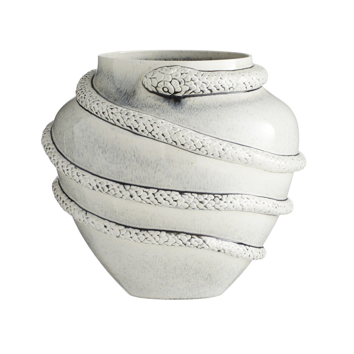Zmeya Vase – Black Rooster Decor