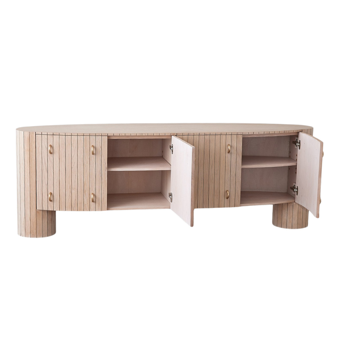 Denau Media Console – Black Rooster Decor