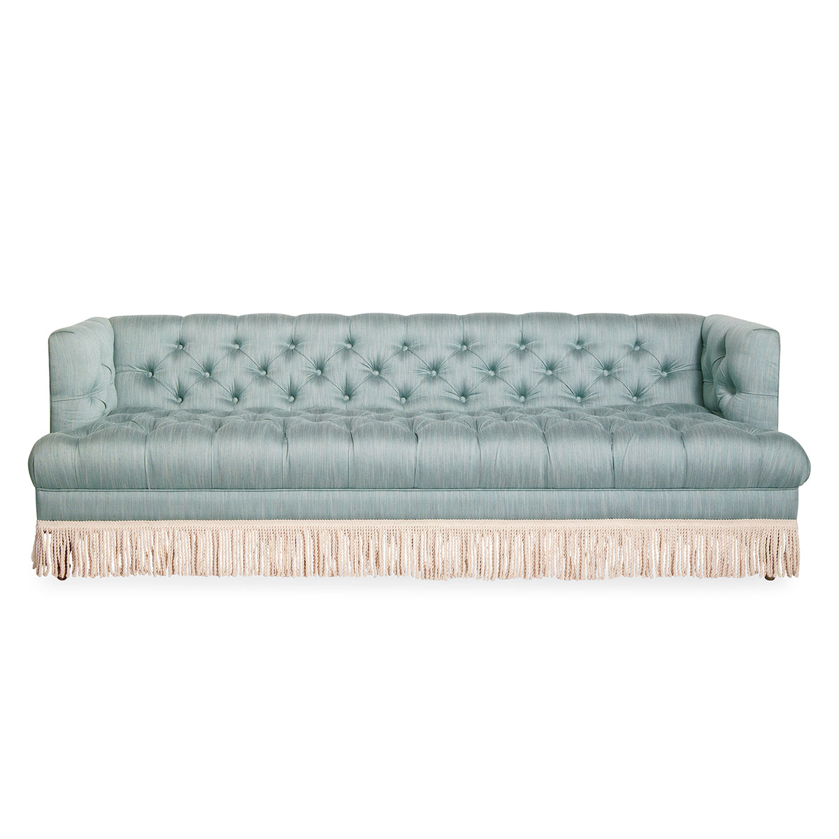 Baxter Fringe Sofa – Black Rooster Decor