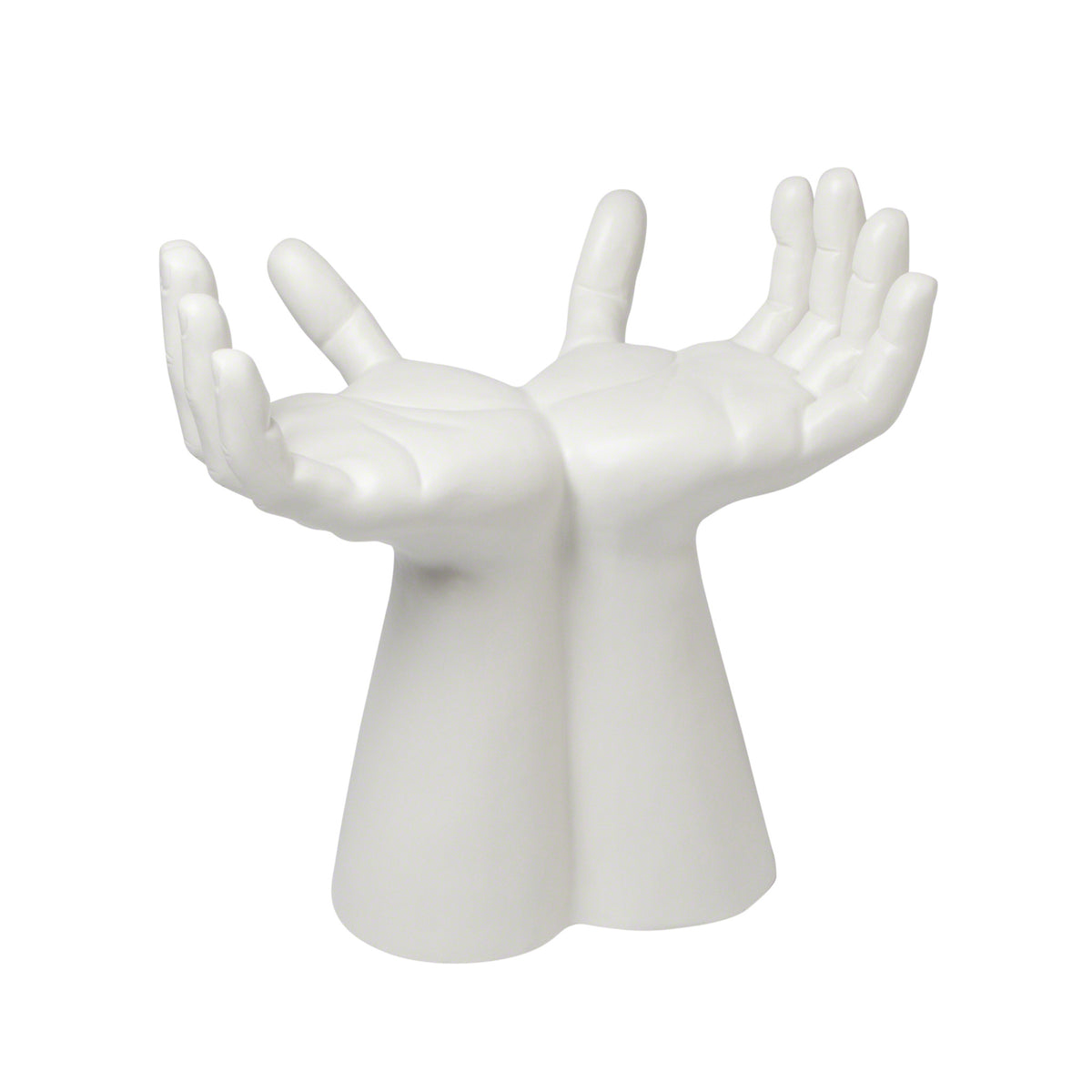 Open Hands Stool – Black Rooster Decor