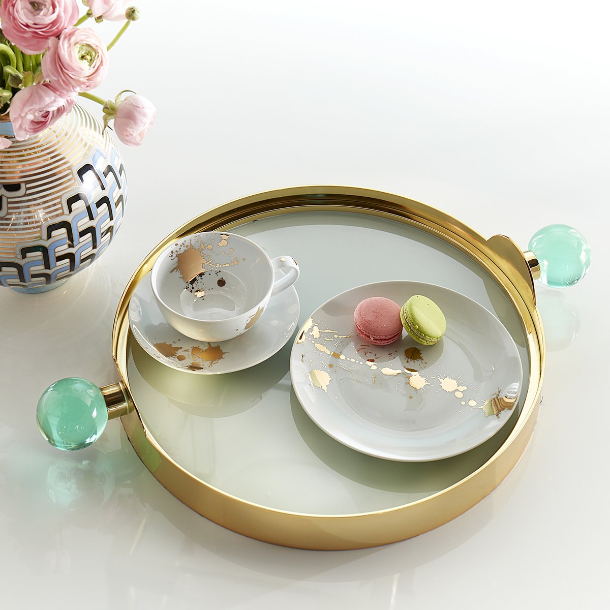Globo Tray – Black Rooster Decor