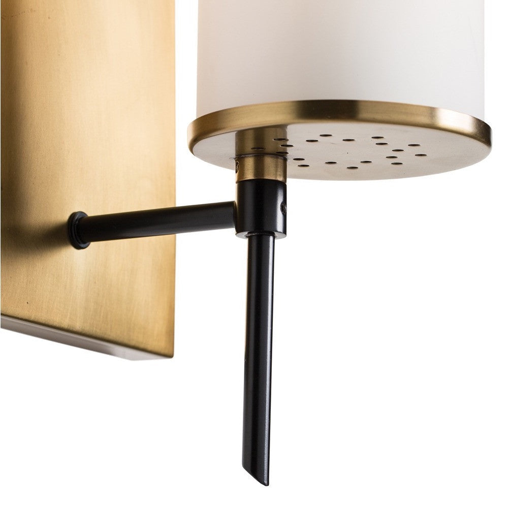 Torchiere Wall Lamp - Gold – Black Rooster Decor