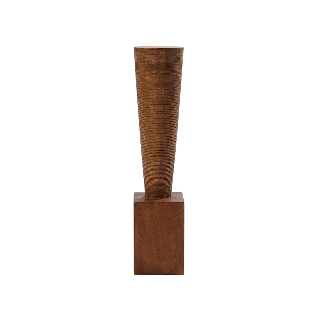 Woodsy Totem Pillar – Black Rooster Decor