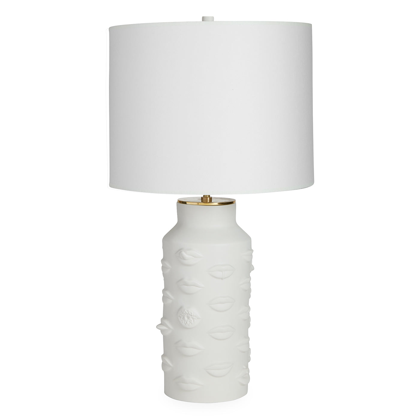 Gala Lips Table Lamp – Black Rooster Decor